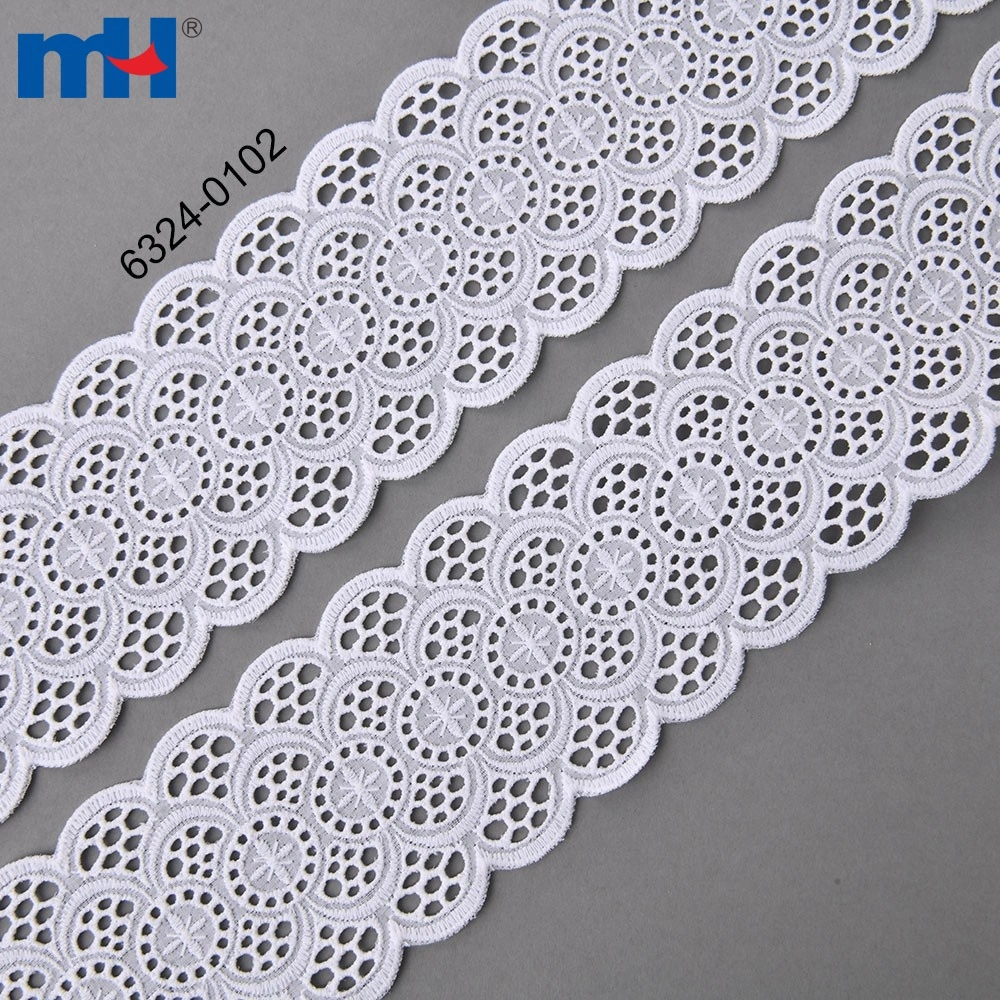 Natural Cotton Ribbon Lace Trimming Wholesale Price
