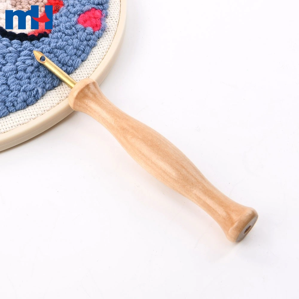 Wooden Punch Needle Tools and Threader Embroidery Pens