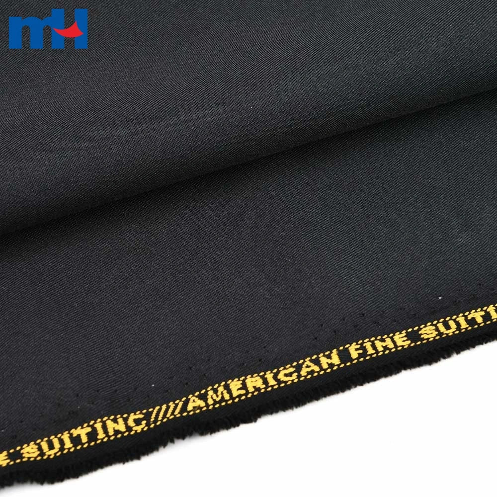100% Polyester Plain American Fine Suiting Fabric 150cm Wide