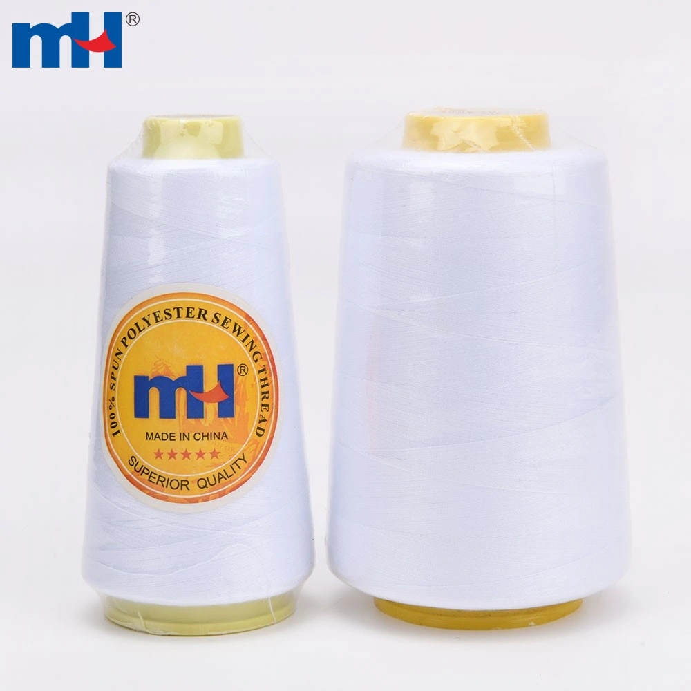 MH Wholesale Supplier 40S 2 100% Spun Polyester Sewing Thread
