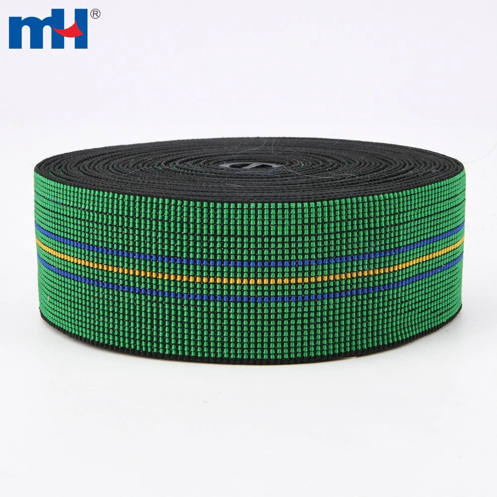 MH Custom Polypropylene Sofa Elastic for Furniture Webbing Strap Tape