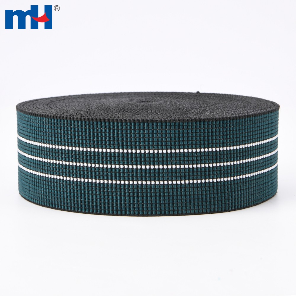 Polypropylene Latex Sofa Elastic for Upholstery Webbing | MH Supplier