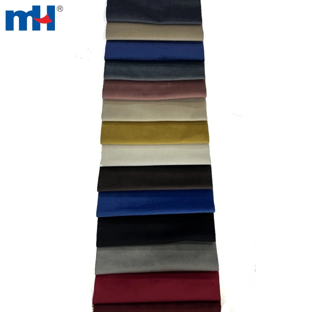 Holland Velvet Warp Knitted Fabric For Upholstery Sofa