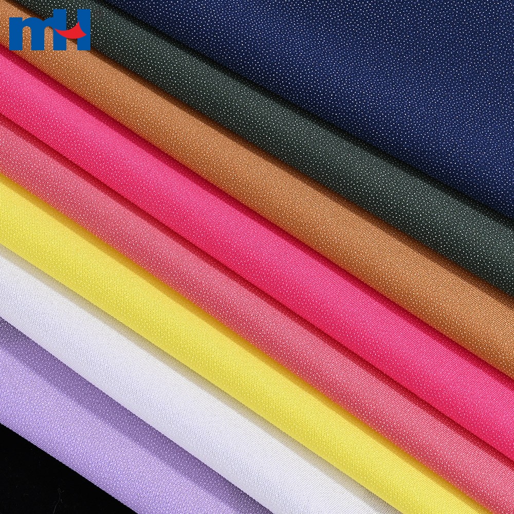 50D PA Double Dot Color Plain Woven Fusible Interlining Fabric