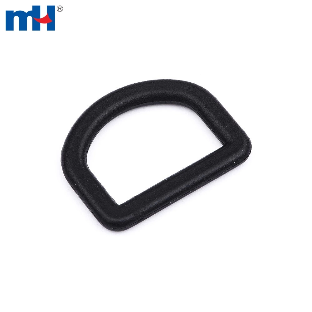 25*28mm Plastic D Ring Buckle For Backpack