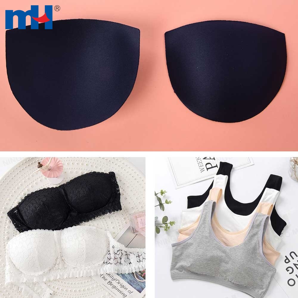 XSS/M/L/XL/XXL Half Round Insert Pads for Bra and Swimsuit