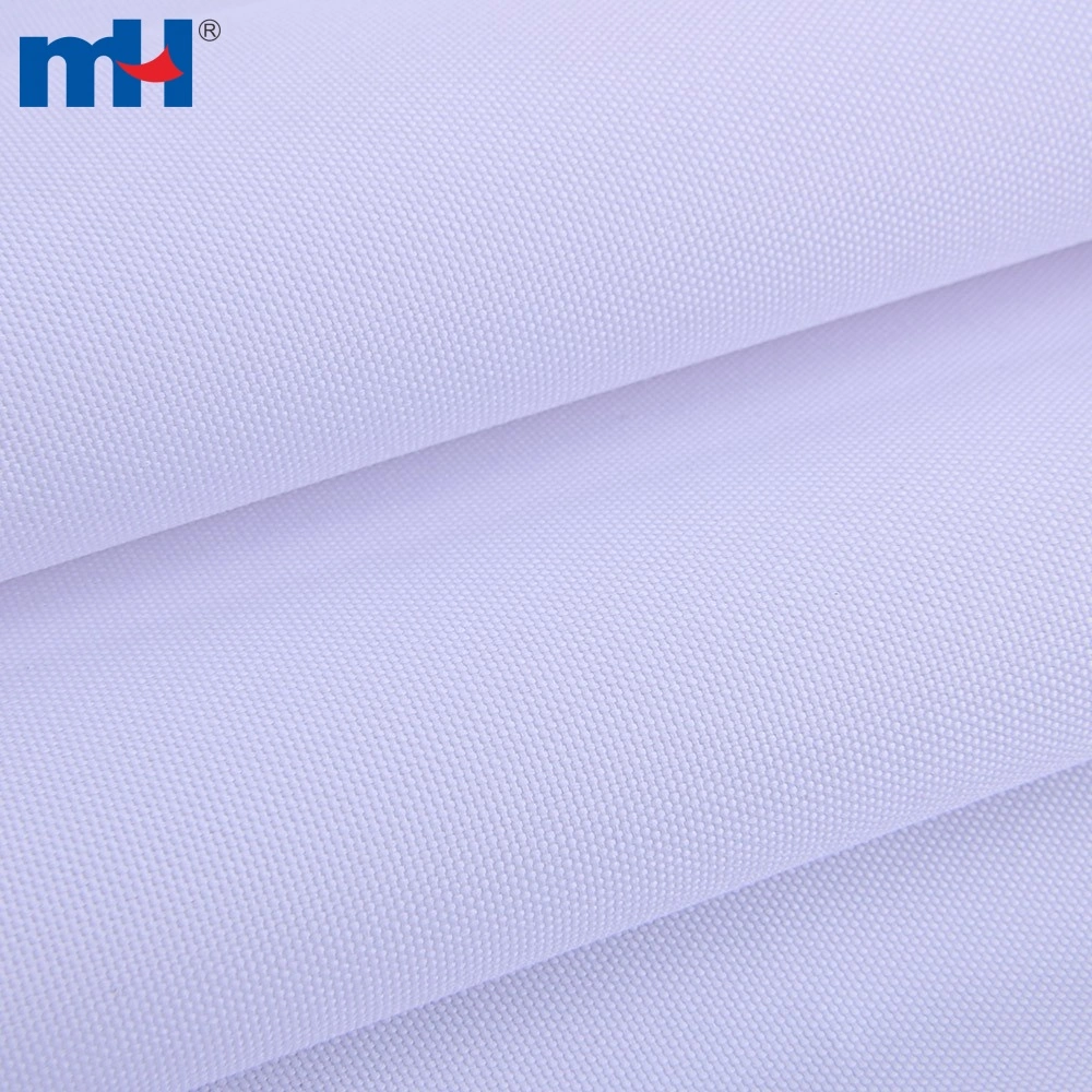 500D*500D 100% Polyester PU Coated Waterproof Oxford Material - White