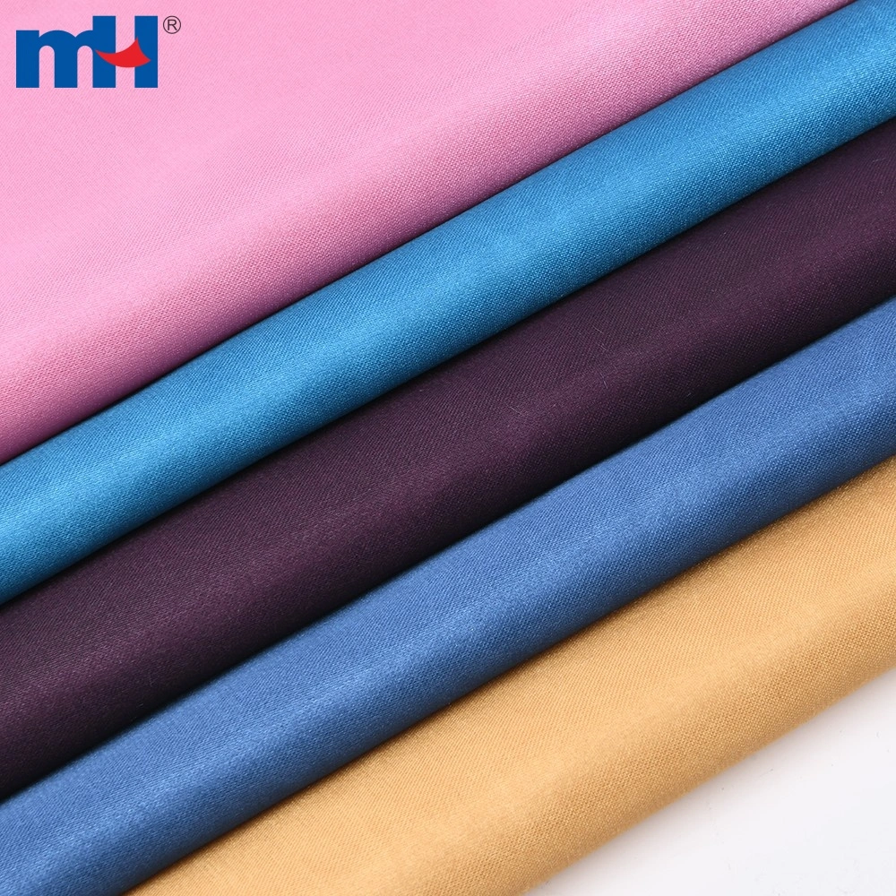 MH 100% Polyester Shiny Satin Fabric Material for Wedding Gowns