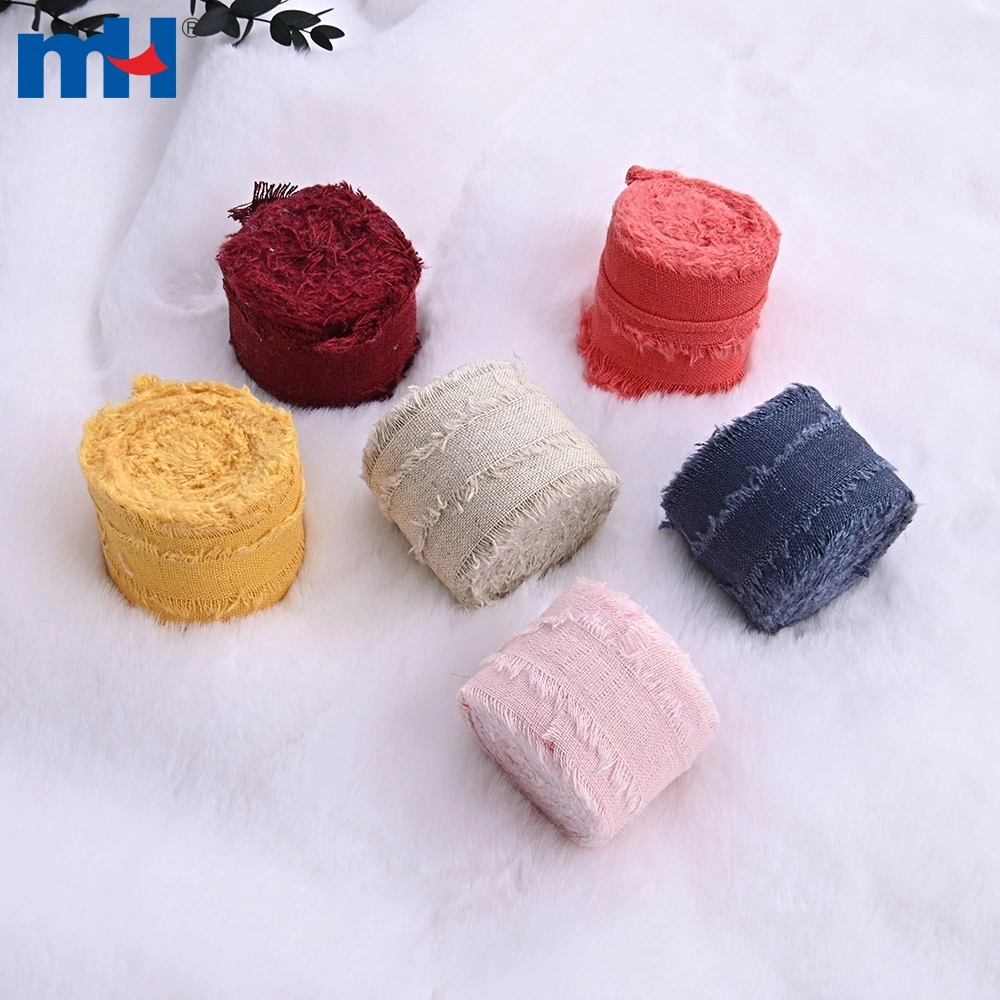 Import Cotton Linen Frayed Fringe Ribbon from Chinese Factories