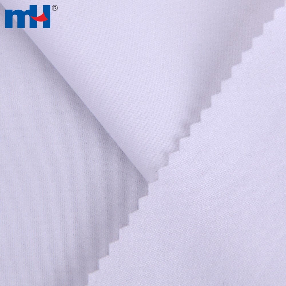 Bleached 75% Polyester 14% Acetate 11% Spandex Jacquard Interlock Knit ...