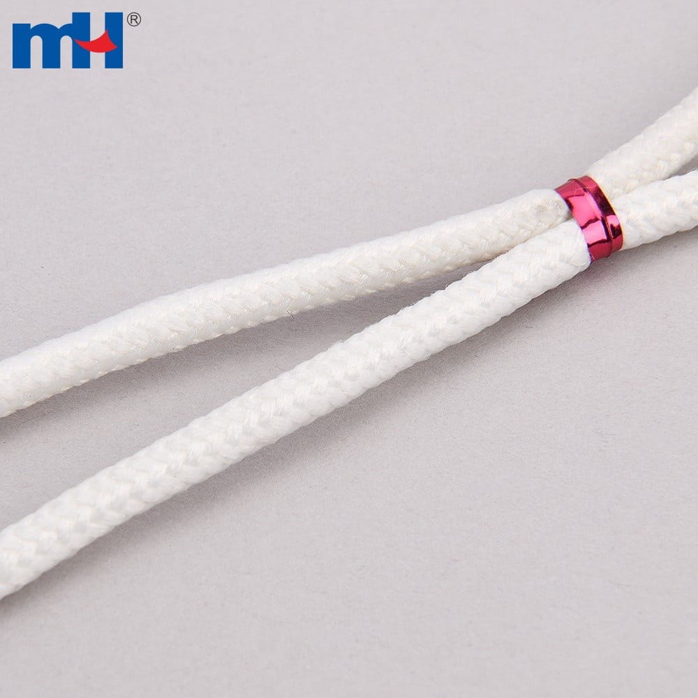 4mm 16-strand Polyester Braided Rope - White
