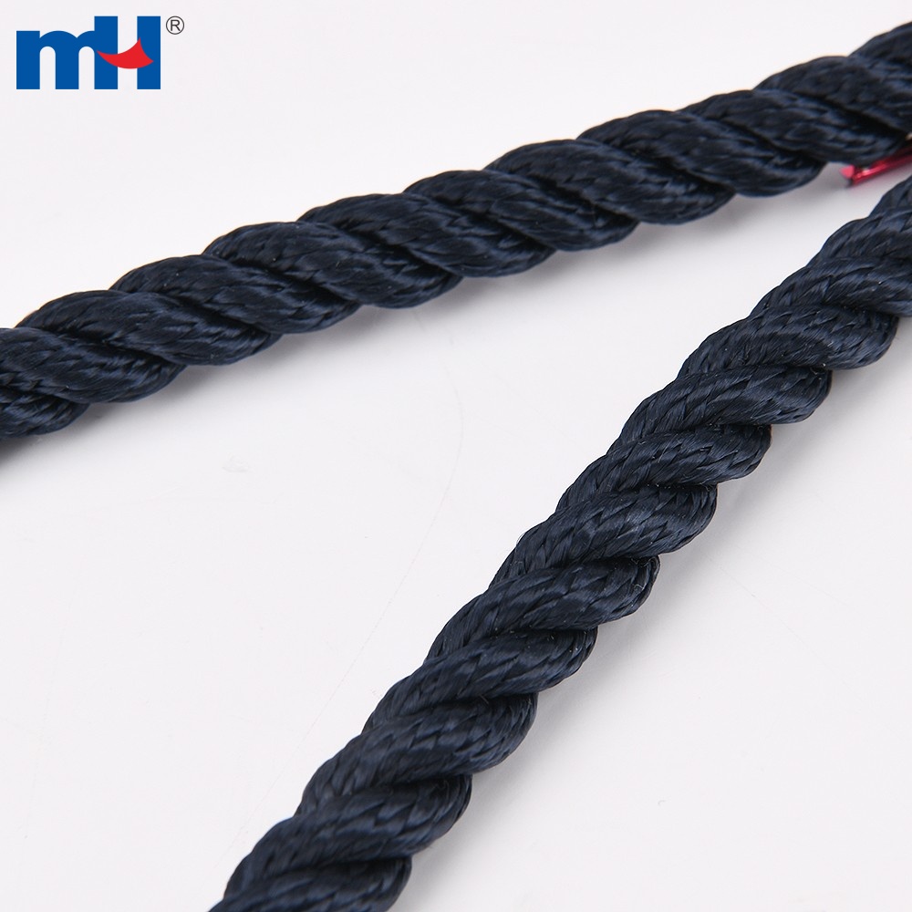 8mm 3-strand Polyester Twisted Rope
