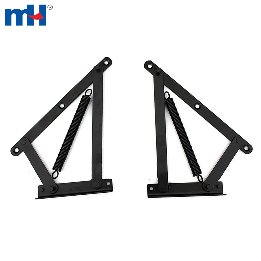 2pcs Bed Frame Hinge Spring Mechanism Sofa Hardware