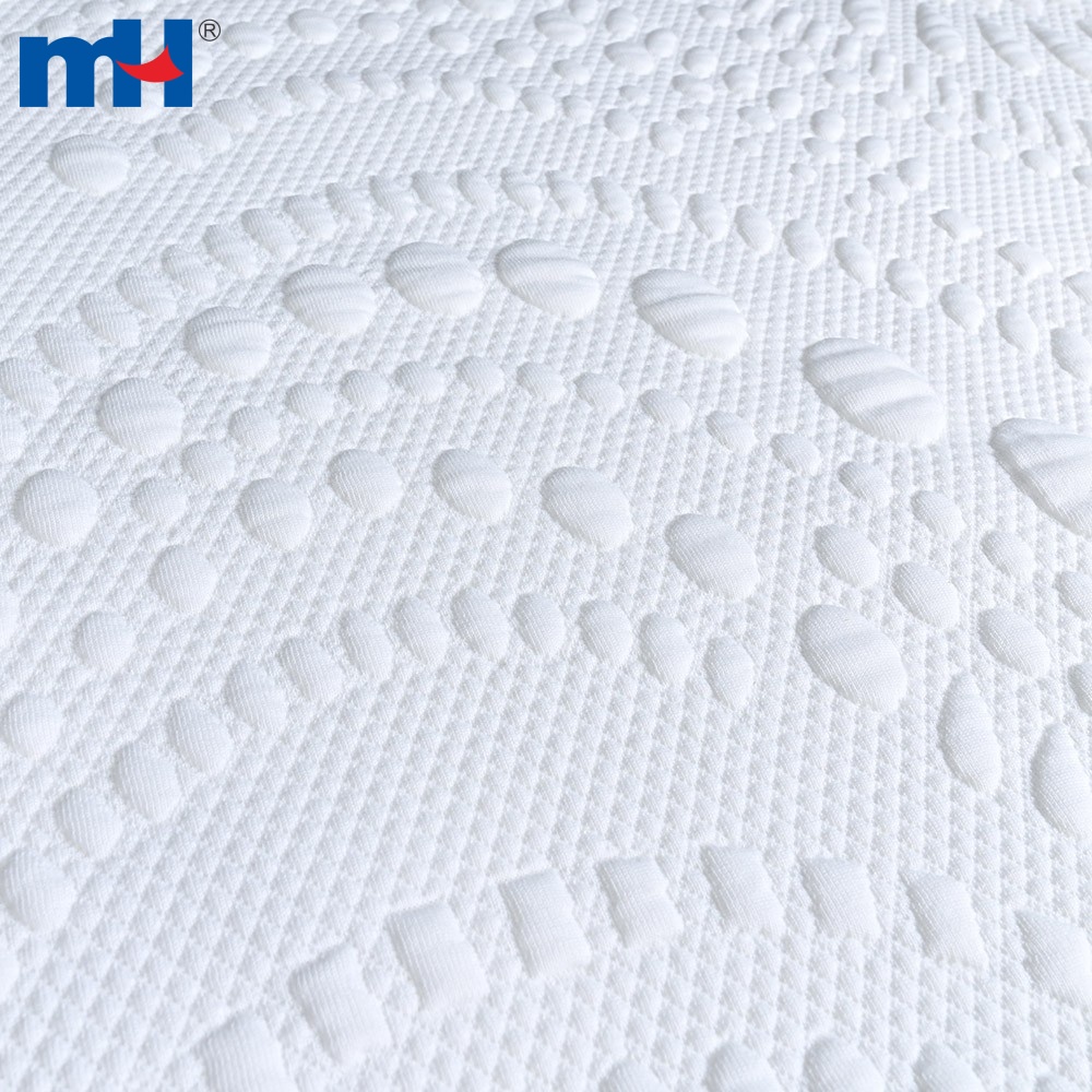 410gsm Polyester Spandex 3D Bubble Mattress Topper Fabric | MH Fabric