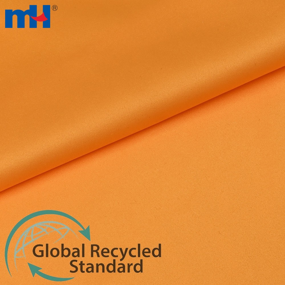 50D*50D Recycled Polyester Satin Fabric for Wedding Dresses and Lining
