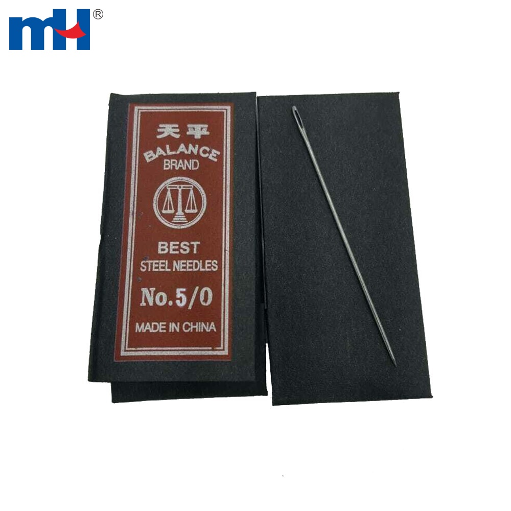 MH Wholesale No.5/0 Hand Sewing Needles 25 per Pack Balance Brand