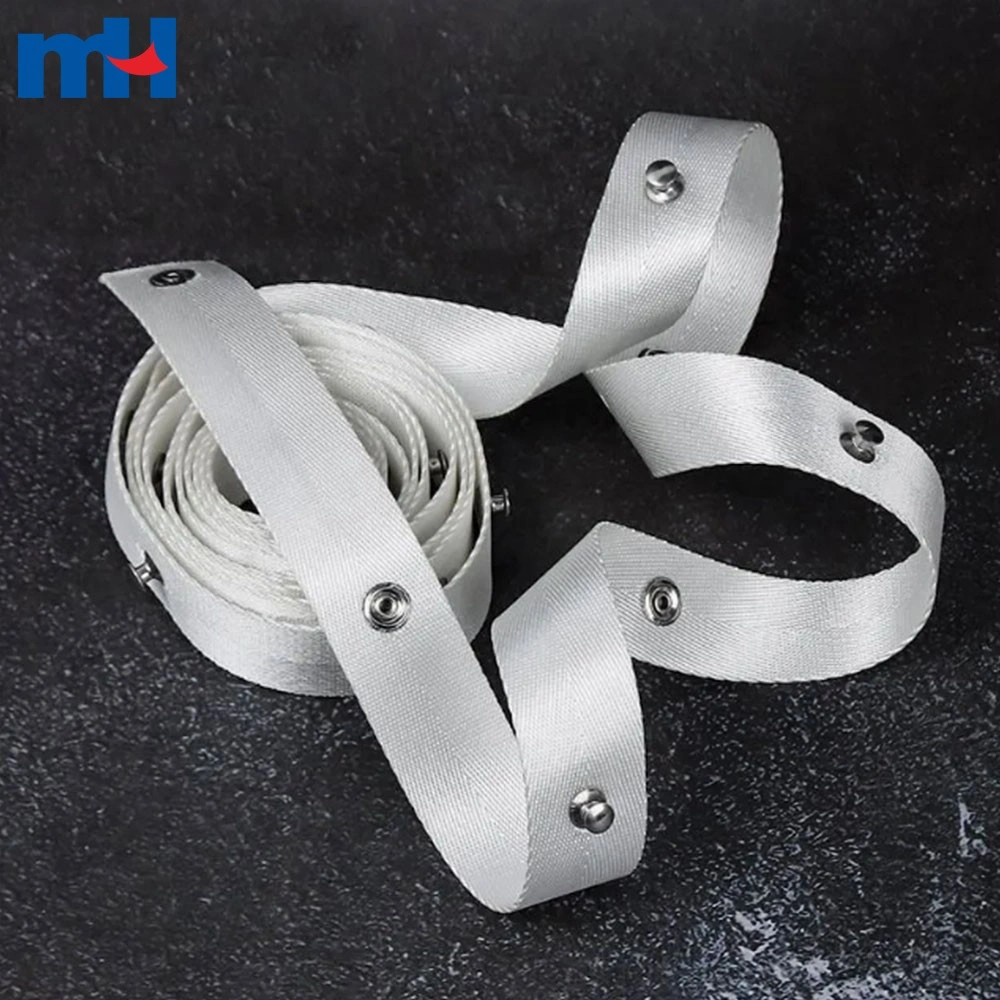 6*16cm Curtain Tape With Metal Hangle Buckle