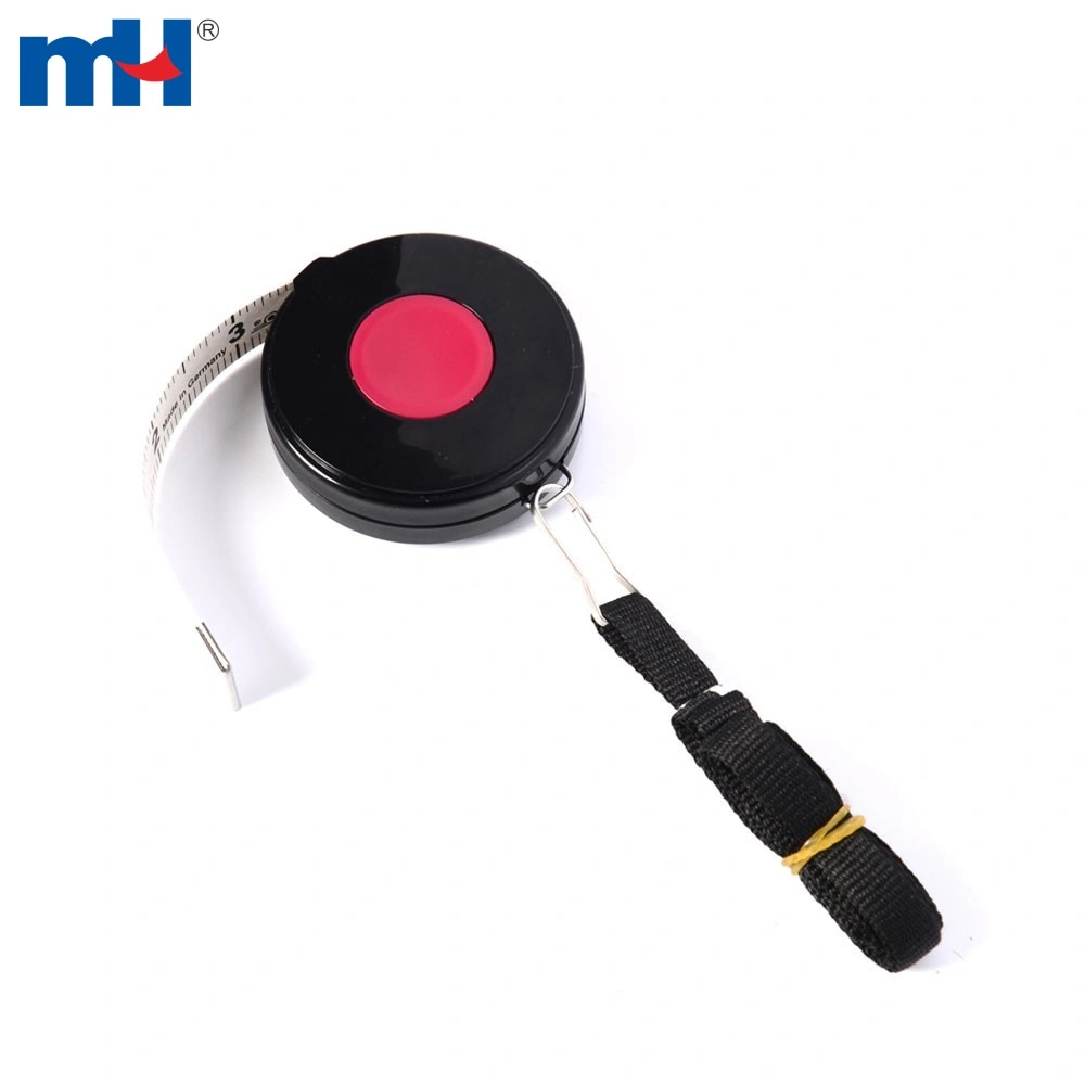 Measuring Tape With Rope (dia.5.5cm,5 colors assorted)