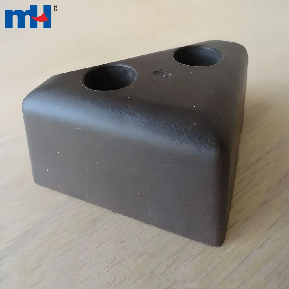 Black Plastic Furniture Triangle Corner Legs