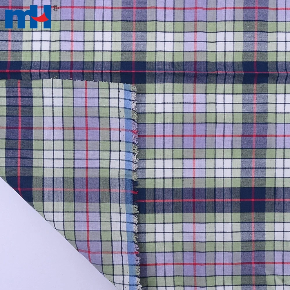 MH Supplier TC 80/20 School Checked Fabric for Durable School Uniforms
