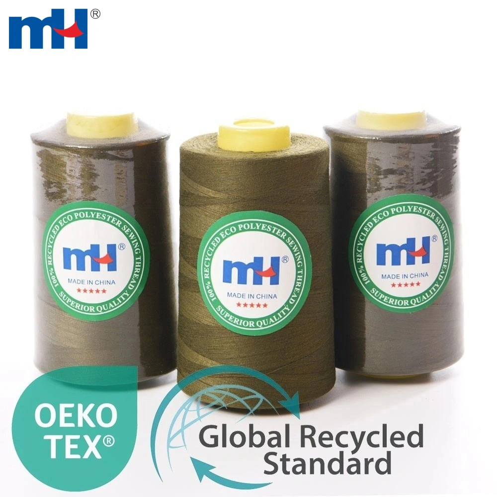 Wholesale 20S/2 Recycled Polyester Sewing Thread from China MH