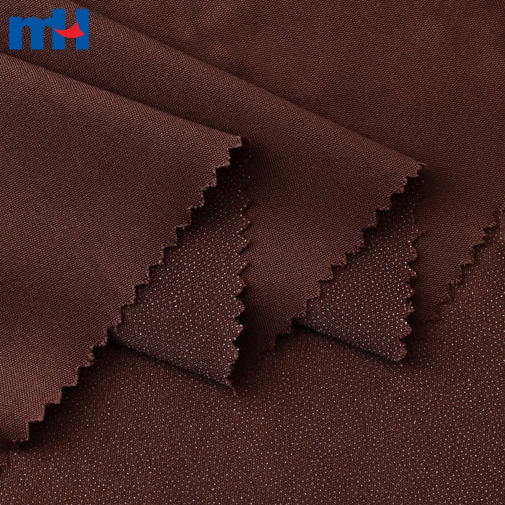 Polyester Double Dot Plain Woven Fusible Interlining Fabric