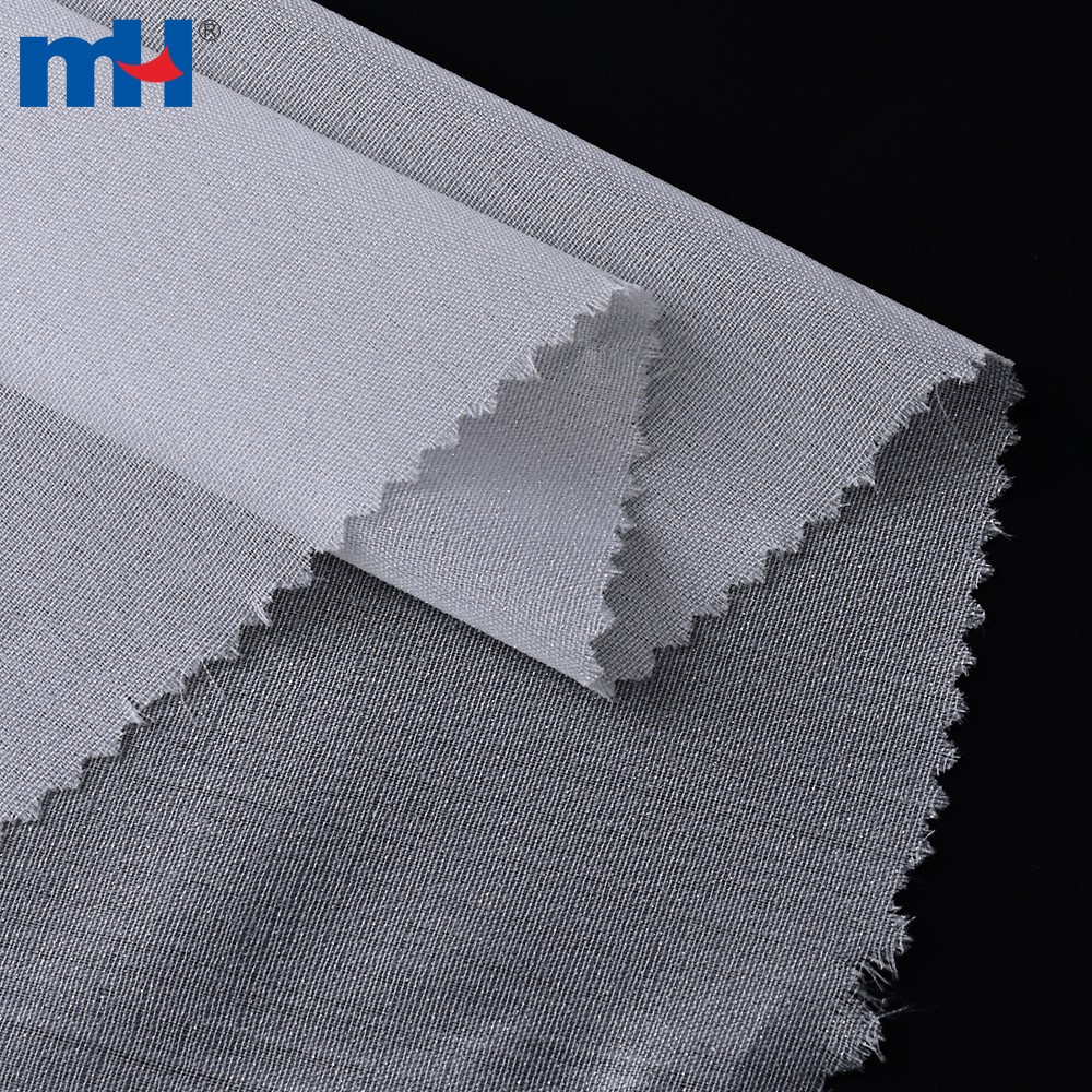 MH Export 50D Polyester Woven Fusible Interfacing Blouse Lining Fabric