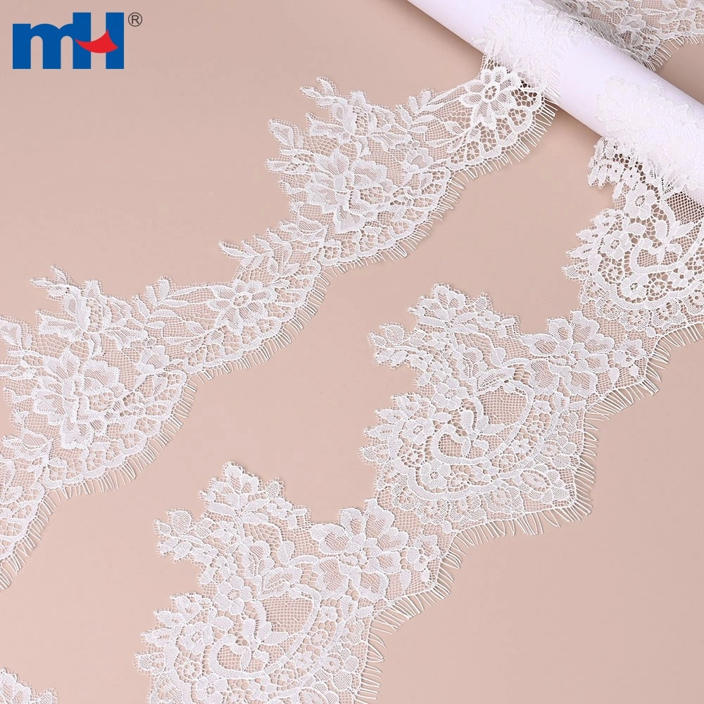 Mh Bulk Order Supplier 15 5cm 14cm Non Elastic Tricot Lace Trimming