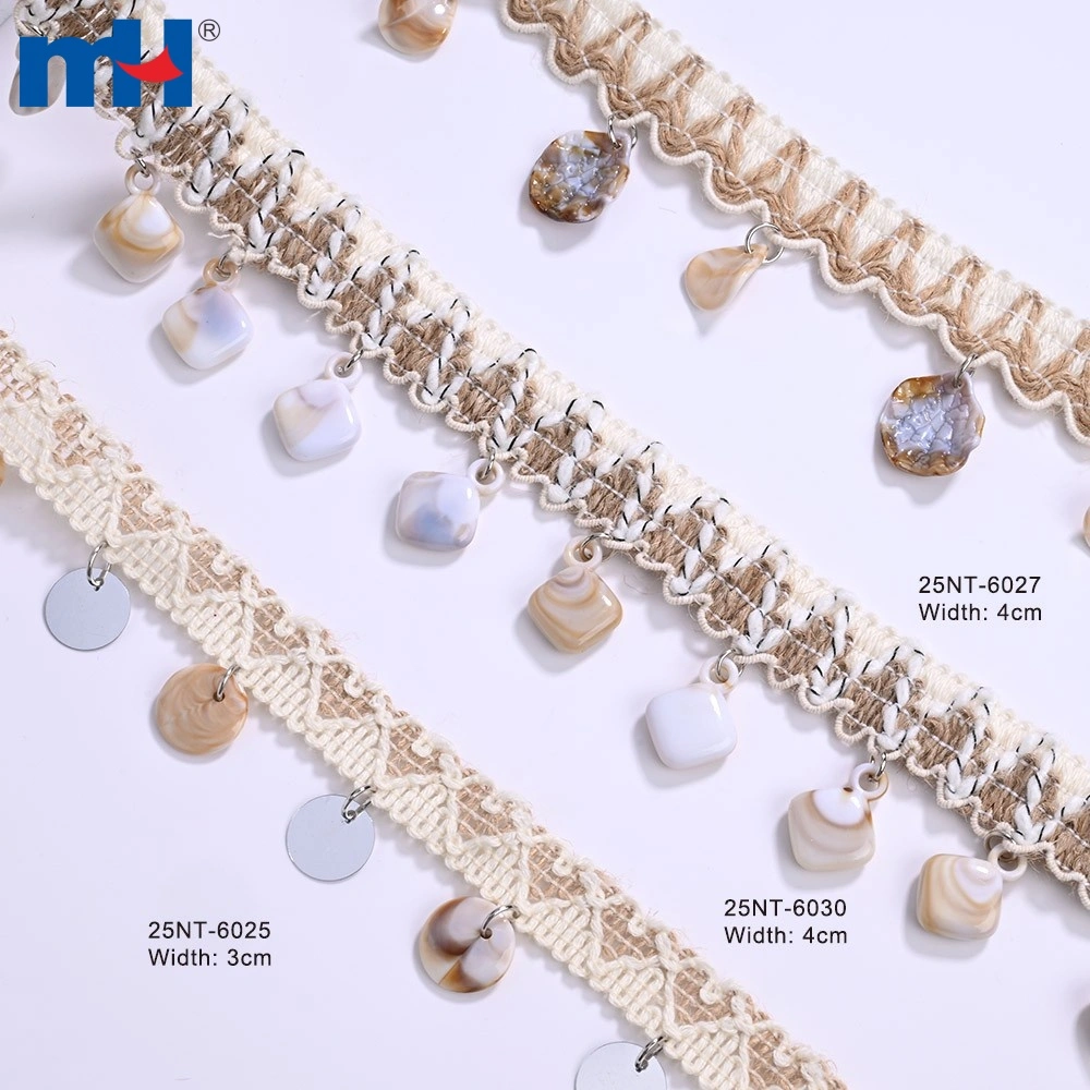 MH Chinese Factory Shell Fringe Trim