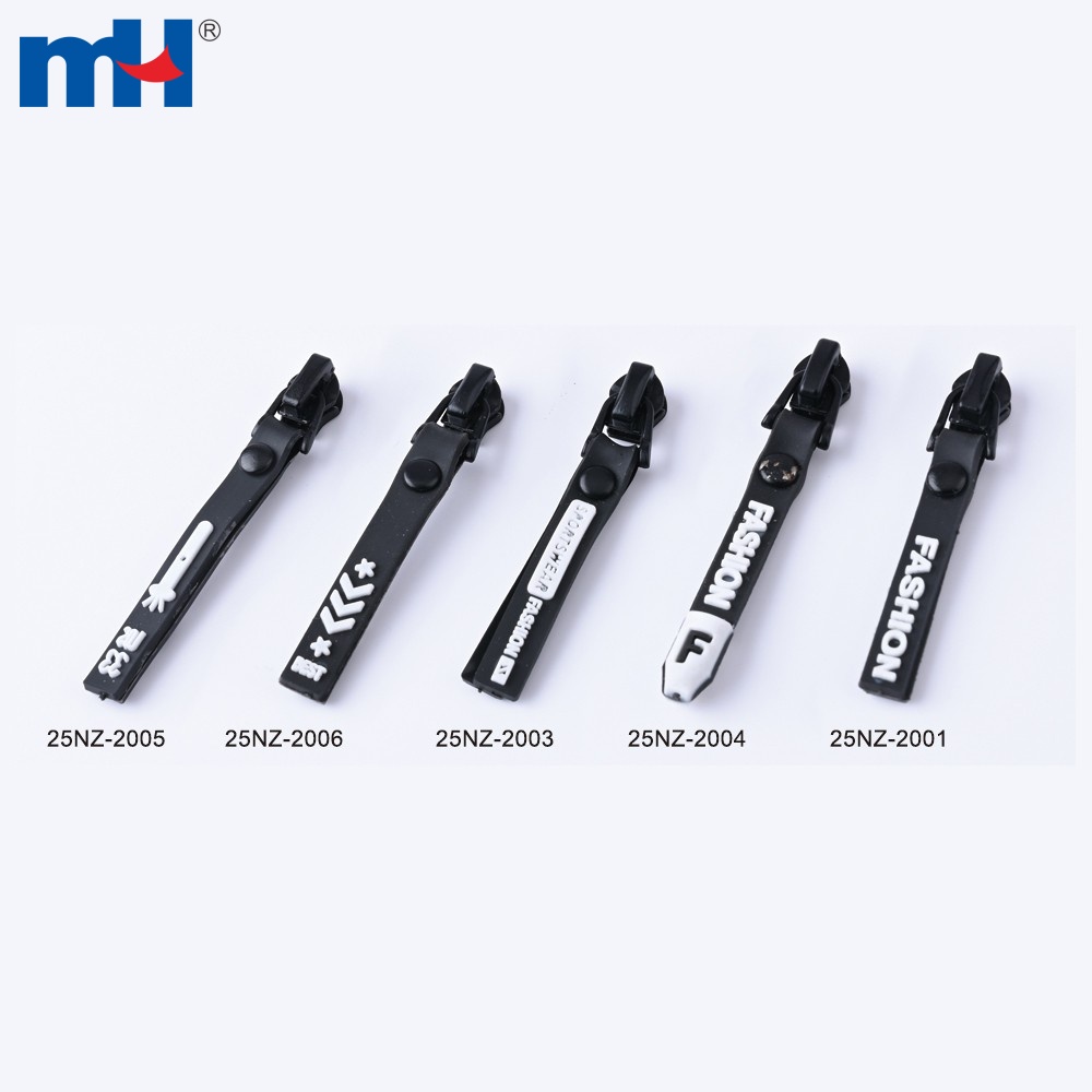 MH Bulk Order 3# Reversed Self-Locking Zipper Slider with PVC Puller