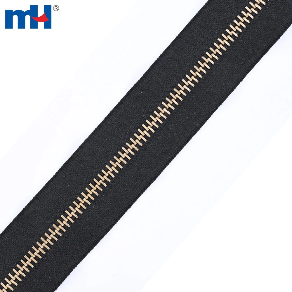 MH Wholesale Supplier #5 Aluminum Zipper Long Chain Zipper Tape