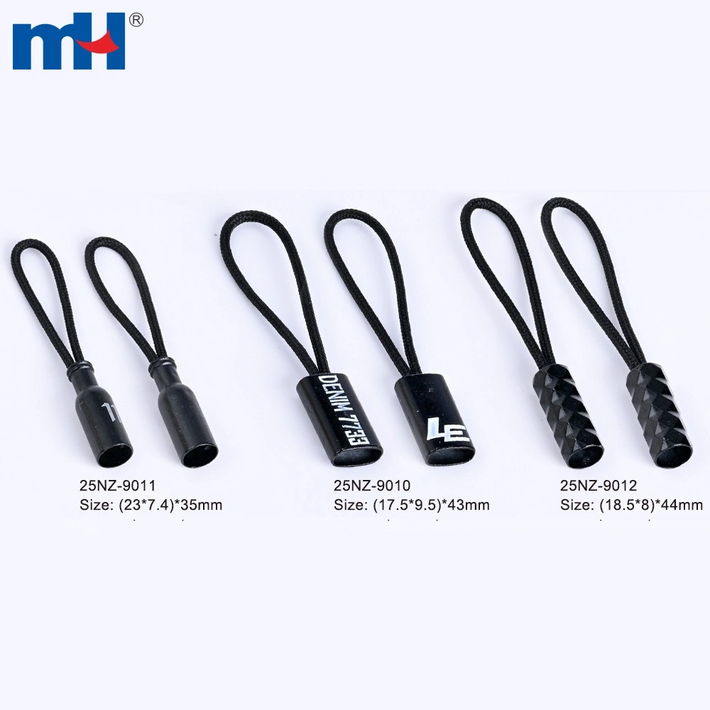 MH Chinese Factory Decorative Zinc Alloy Zipper Puller for Zippers