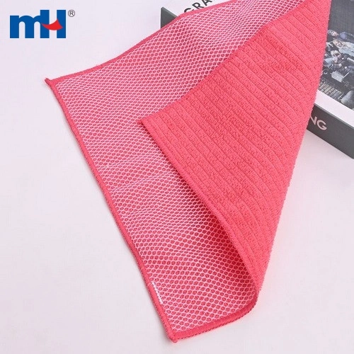 MH 30x30cm Microfiber Mesh Cleaning Cloth | Wholesale Scouring Towel