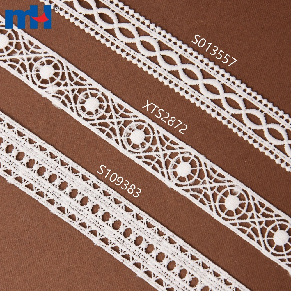 Custom Design Polyester Chemical Lace Trimming