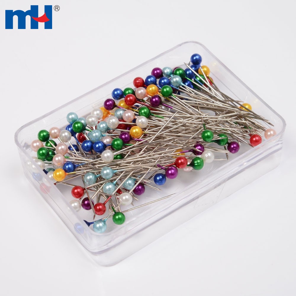 4*4*38mm Ball Shaped Pearl Head Sewing Straight Pin Needles
