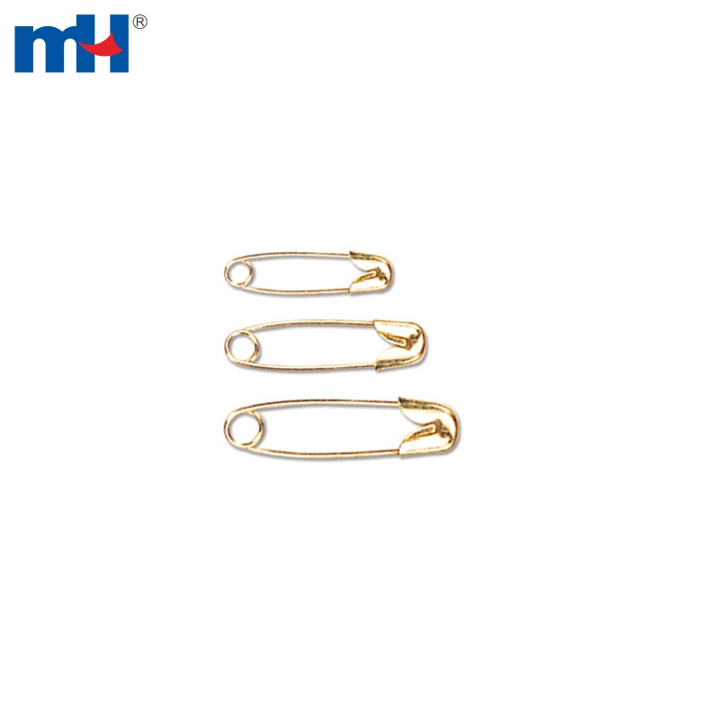 MH Manufacturer 000# Copper Safety Pins with Spring Mechanism