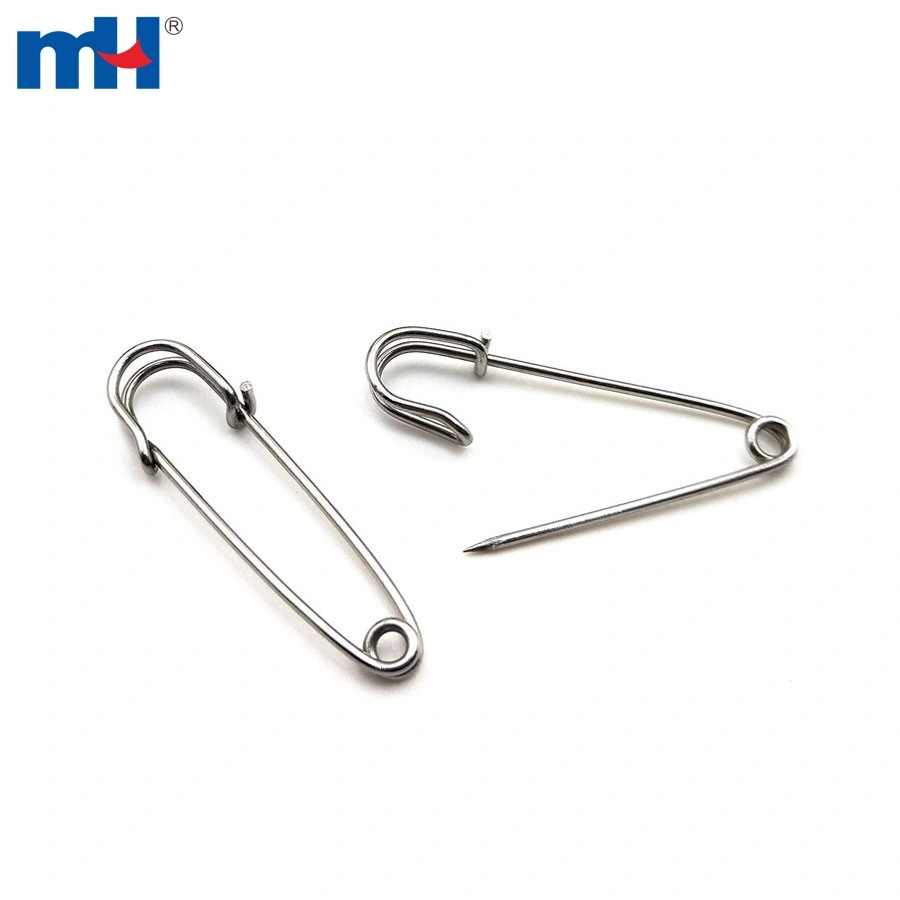 MH Wholesale Nickel Plating Iron Heavy Duty Safety Blanket Pins