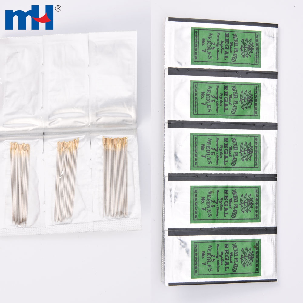 MH Wholesale #10 25pcs Nickle Plated Hand Sewing Needle