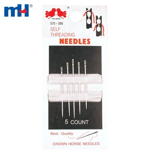 MH Manufacturer Self Threading Sewing Needles Set - 5pcs