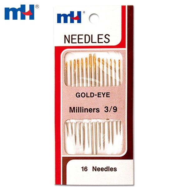MH Wholesale 3/9 16PCS Sewing Hand Needle Kit in Paper Card Packaging