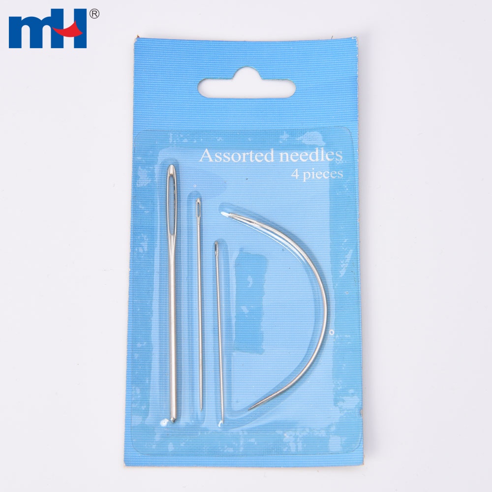 MH Supplier 4Pcs 115*60mm Sewing Needles Hand Needle Kit