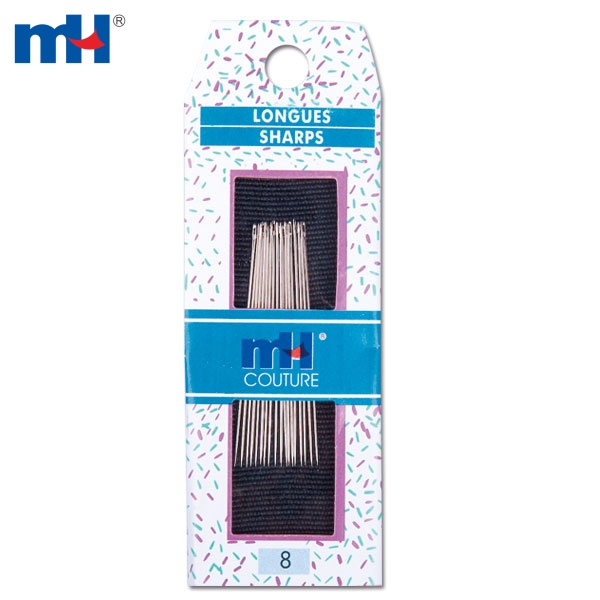 MH Wholesale 8# 18PCS Sewing Hand Needle Kit in Paper Card Packaging