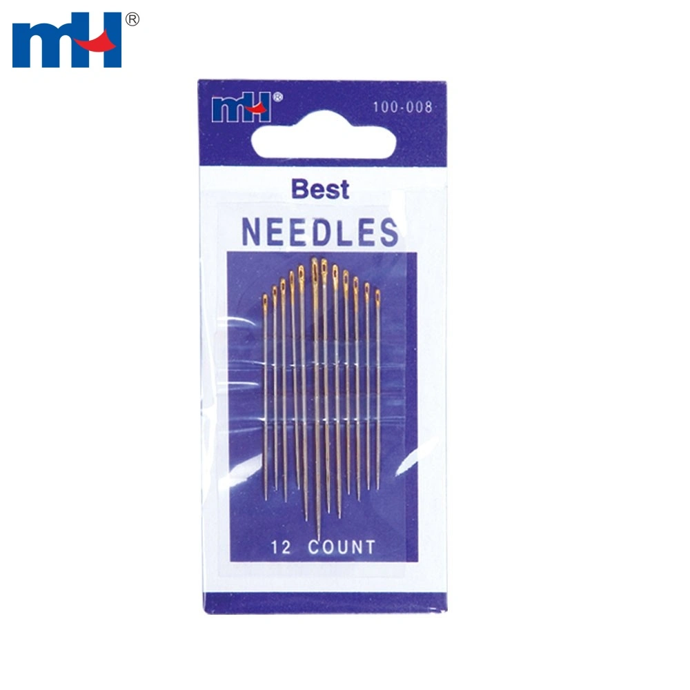 MH Custom Golden Tail Hand Stitch Sewing Needle Kit 12 Count