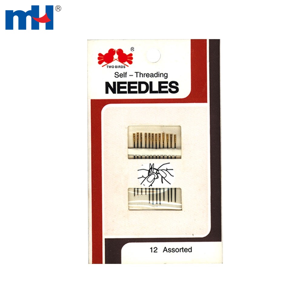 MH Supplier Golden Eye Self-Threading Sewing Needle Assorted Size