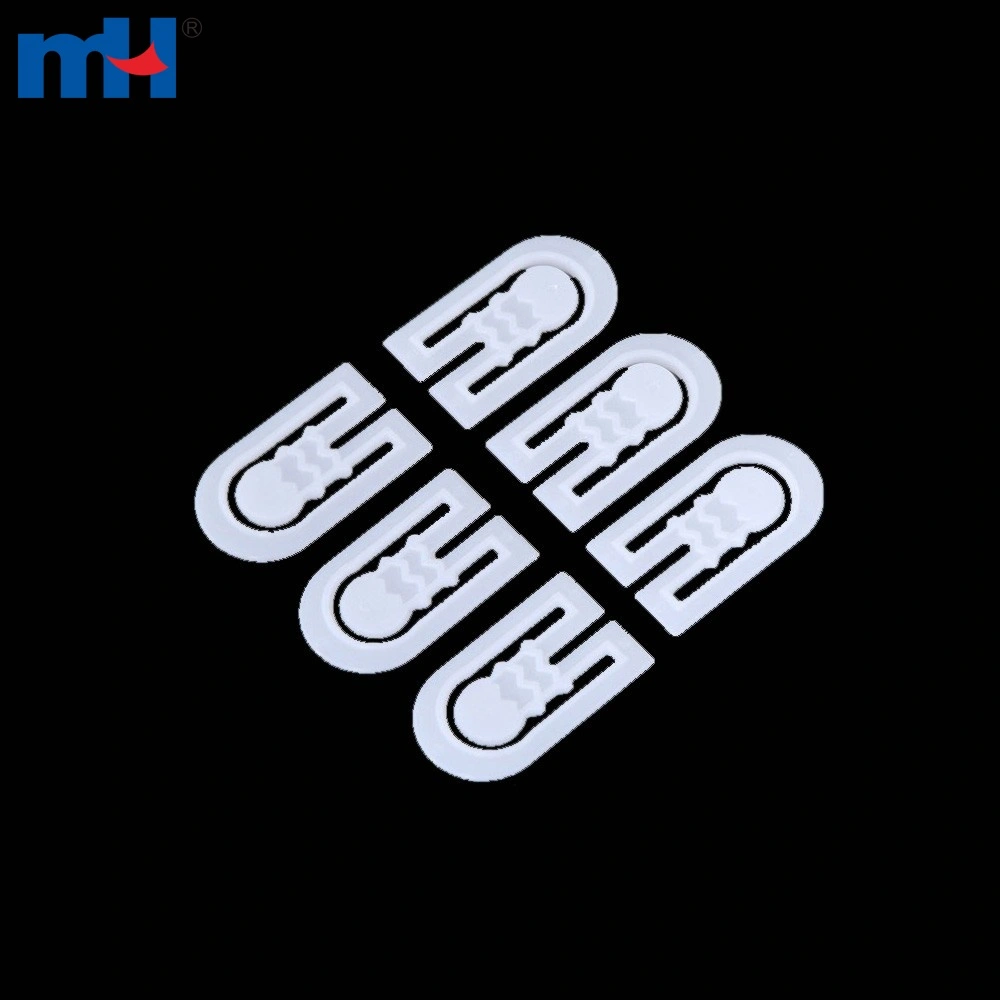 MH Manufacturer White Plastic U-Shape Garment Dress Shirt Clips