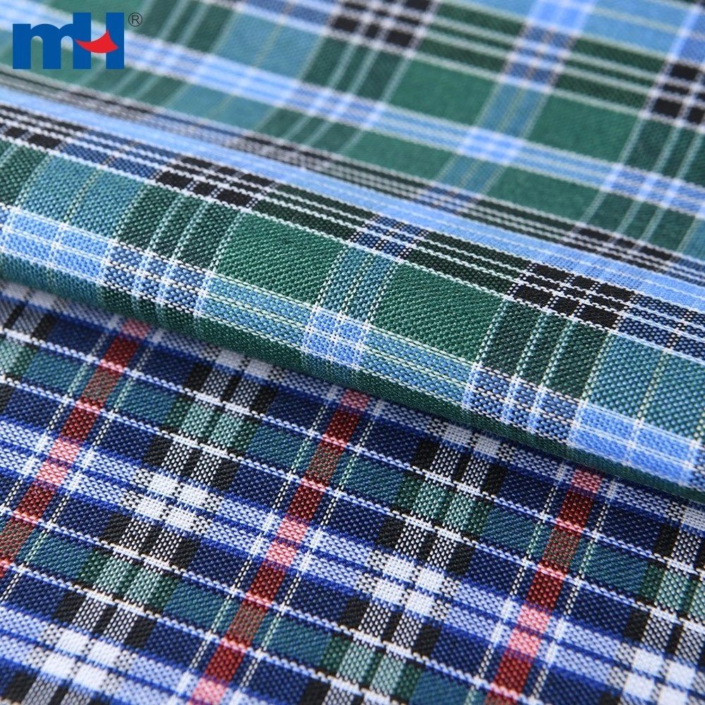 MH Export Yarn Dyed School Uniform Shirt Fabric Campbell Tartan