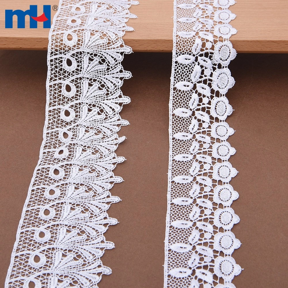 Custom Embroidered Trim Ribbons for Sewing Decoration
