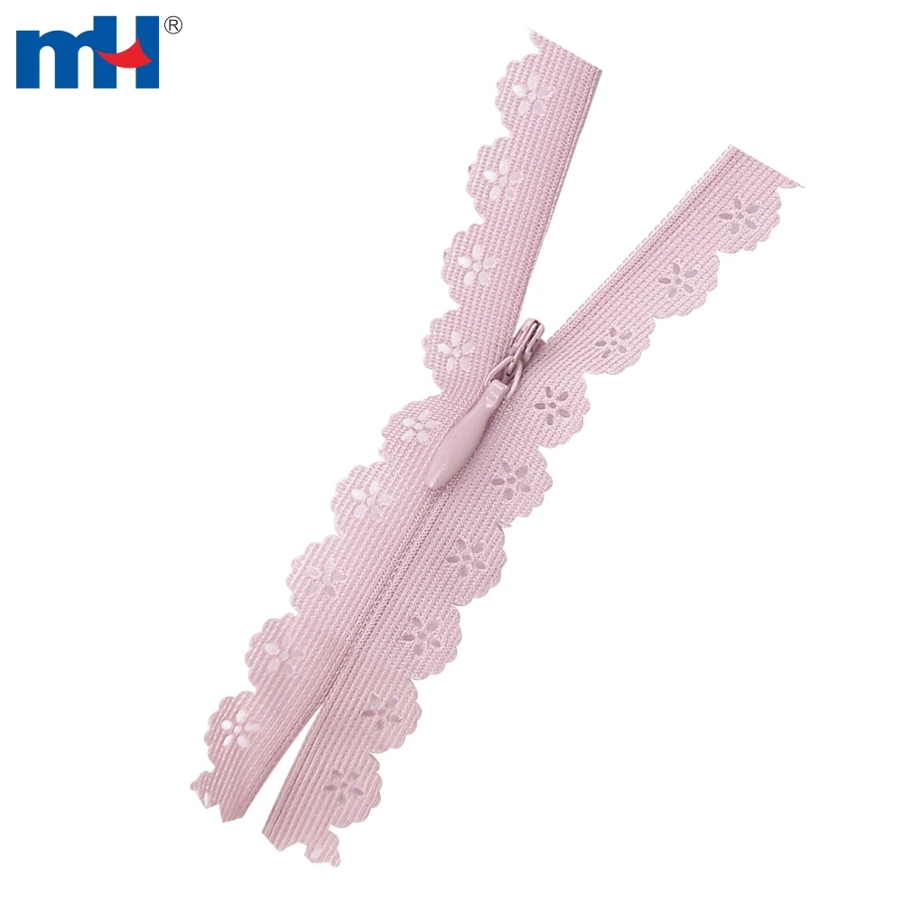 #3 Invisible Designed Lace Tape Zipper