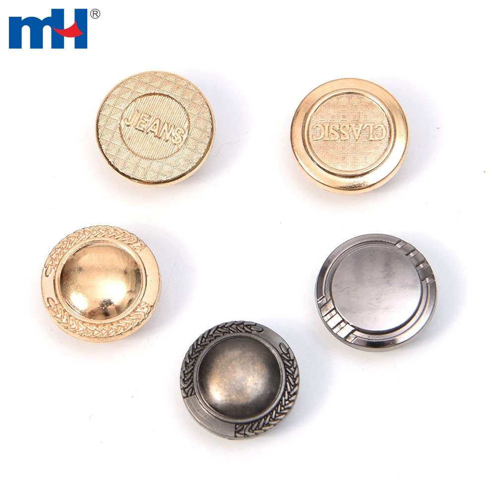Custom Tack Button for Jeans