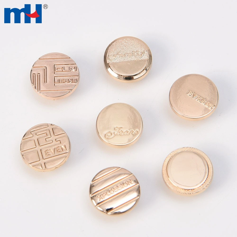 Zinc alloy jeans button